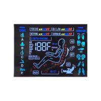 China Custom Va Monochrome 7 Segment LCD Display for Massage Chair VA Custom Monochrome Negative Segment LCD Display for sale