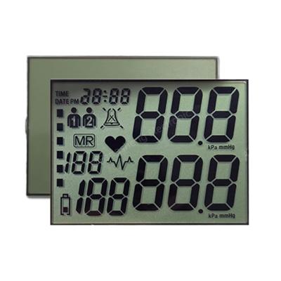 China Customize 7 Segment Display TN Positive Lcd Zebra Connector Lcd Screens for Medical Device for sale