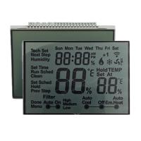 China Custom HTN Positive Segment LCD Display | Monochrome Industrial LCD Screen for sale