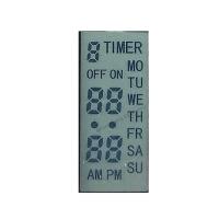 China Customized 7 Segment TN LCD Display for Digital Timer and Countdown Timer Applications for sale