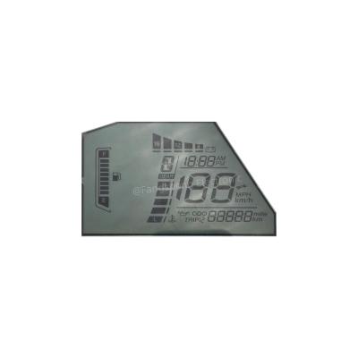 China Custom Segment LCD Display for Motorcycle Speedometer Dashboard Instrument Cluster for sale