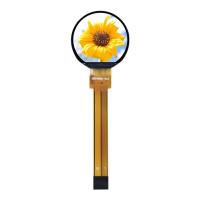 China 0.99 Inch Circular TFT LCD Display 128x115 IPS Round Screen for AI Toy and Smart Interactive Devices for sale