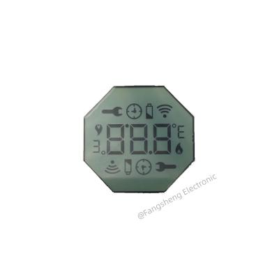 China Custom HTN LCD Display for Thermostat Temperature Controller with Segment LCD Screen Solution for sale
