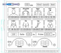 China Custom VA LCD Display for Massage Chair with High Contrast and Low Power Consumption for sale