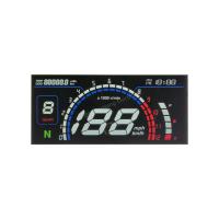 China Custom VA LCD Display for Motorcycle Instrument Cluster Motorcycle Speedometer LCD Screen Manufacturer for sale