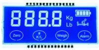 China TN / STN / HTN LCD Display Positive Mode 2.8V With Pin / Rubber Connector for sale