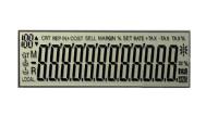 China Monochrome TN LCD Display Screen High Resolution Alphanumeric For Calculator for sale