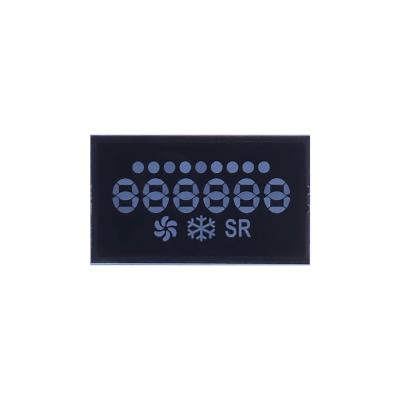 China Custom VA LCD Display for Temperature Controller with High Contrast Segment LCD Solution for sale