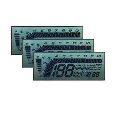 China Custom HTN LCD Display for Motorcycle Instrument Panel and Speedometer Applications for sale