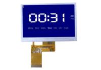 China 4.3 Inch 480 * 272 TFT LCD Resistive Touchscreen Panel 24 bit For Industrial for sale