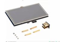 China 5.0 Inch Raspberry Pi TFT Touch Screen , HDMI USB Interface LCD Touch Screen Display  for sale