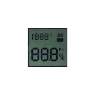 China Custom TN LCD Display for Thermometer Segment LCD Temperature Display for sale