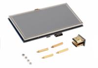 China Raspberry Pi 3 TFT LCD Capacitive Touchscreen HDMI Interface 800 * 480 Resolution for sale