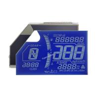 China Custom HTN LCD Display for Motorcycle Dashboard Speedometer OEM ODM Motorcycle LCD Screen for sale