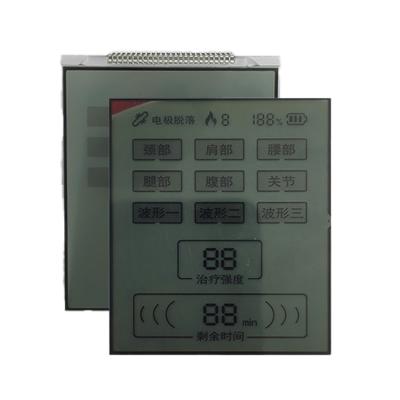 China Custom HTN LCD Display for Massage Device Massage Instrument Segment LCD Screen OEM ODM for sale