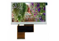 China Custom Transparent 4.3 TFT LCD Display , 480 * 272 Dot TFT Color Screen With 24 Bit for sale
