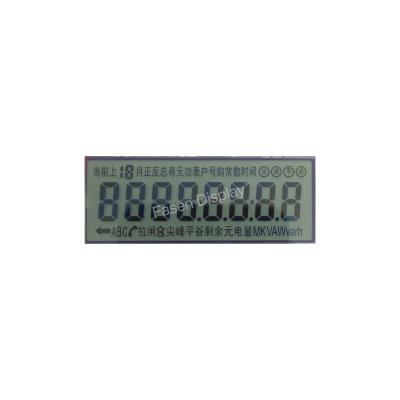 China Custom FSTN LCD Segment Display for Electricity Meter Custom Segment LCD Screen Manufacturer for sale