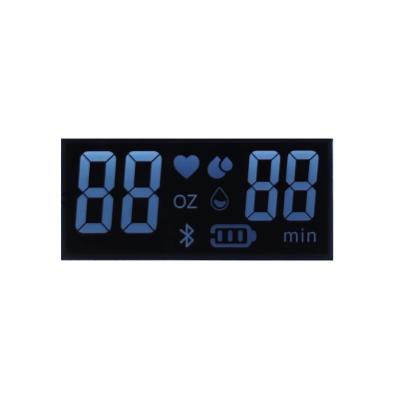 China Custom VA LCD Segment Display for Blood Pressure Monitor and Medical Devices for sale