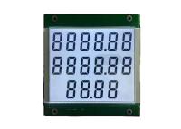 China Seven Segments 4 Digit Display HTN LCD Display For Fuel Dispenser for sale