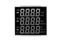 China Seven Segments 4 Digit Display HTN LCD Display For Fuel Dispenser for sale