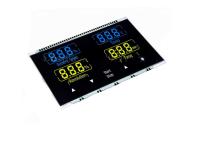 China Custom Digit Touch 7 Segment VA LCD Display For Heating System for sale
