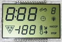 China Mono TN Positive LCD Screen For Thermometer Dynamic Driving Method for sale