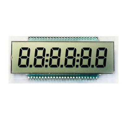 China Zebra Connector Fuel Dispenser LCD Display / Transmissive LCD Screen With Backlight for sale