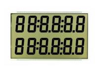 China TN Lcd Display Custom Digit Lcd 7 Segment Display Transparent Lcd Screen Monochrome Lcd Panel For Fuel  Dashboard for sale