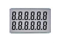 China TN Lcd Display Custom Digit Lcd 7 Segment Display Transparent Lcd Screen Monochrome Lcd Panel For Fuel  Dashboard for sale