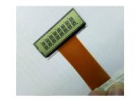China 7 Segment TN LCD Display / Reflective LCD Module For Electronic Water Meter for sale