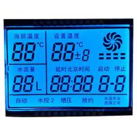 China Static / Dynamic LCD Digital Screen For Mechanical Heat Meters 7 Segment for sale