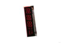 China Seven Segment Negative LCD Display With Metal PIn Connector For Electronic Timer for sale