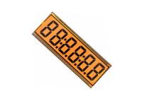China Custom 7 Segment LCD Reflective Display Module / TN Digit LCD Postive Display For Thermo Hygro Meter for sale