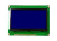 China 5V 12864 LCD Display Module 128 x 64 Dots Graphic Matrix COB LCD Screen With Blue Backlight for sale