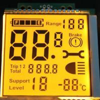 China 2.8V-5.5V TN LCD Display / Temperature Segment Code LCD Electronic Display for sale