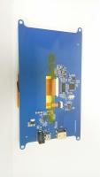 China High Brightness HDMI Display And PCB Drive Board For Raspberry Pi 3 6 O' Clock Viewing Direction 7 Inch Transmissive LCD for sale