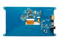 China High Brightness HDMI Display And PCB Drive Board For Raspberry Pi 3 6 O' Clock Viewing Direction 7 Inch Transmissive LCD for sale