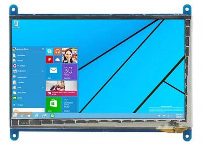 China High Brightness HDMI Display And PCB Drive Board For Raspberry Pi 3 6 O' Clock Viewing Direction 7 Inch Transmissive LCD for sale