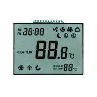 China Zebra Connector Custom LCD Display / TN HTN LCD Display Module For Thermostat for sale