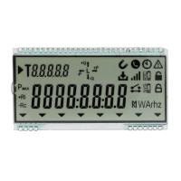 China 5 Digit Seven Segment Backlight TN LCD Display Transmissive Positive Type for sale