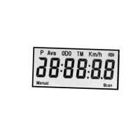 China 5 Digit Seven Segment Backlight TN LCD Display Transmissive Positive Type for sale
