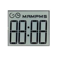 China 5 Digit Seven Segment Backlight TN LCD Display Transmissive Positive Type for sale