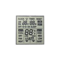 China 5 Digit Seven Segment Backlight TN LCD Display Transmissive Positive Type for sale
