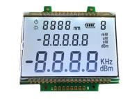 China Custom 7 Segment LCD Display Panel / High Contrast Transparent Positve LCD Module for sale