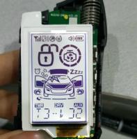 China Custom 7 Segment LCD Display Panel / High Contrast Transparent Positve LCD Module for sale