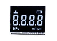 China Custom Monochrome LCD 7 Segment Display Module VA Type High Contrast LCD Display With White LED Backlight for sale