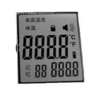 China RGB TN LCD Segment Display For Infrared Thermometer for sale