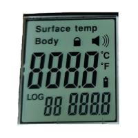 China Zebra Interface LCD Segment Display For Infrared Thermometer for sale