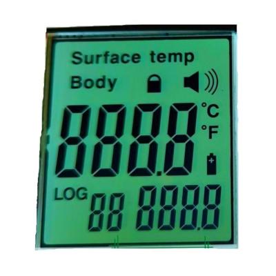 China Zebra Interface LCD Segment Display For Infrared Thermometer for sale