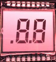 China Metal Pin TN LCD Segment Display For Electronic Equipment for sale